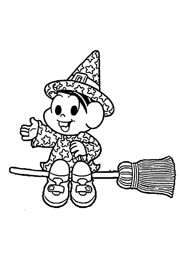 Turma Da Monica Para Colorir 352 Vem Colorir